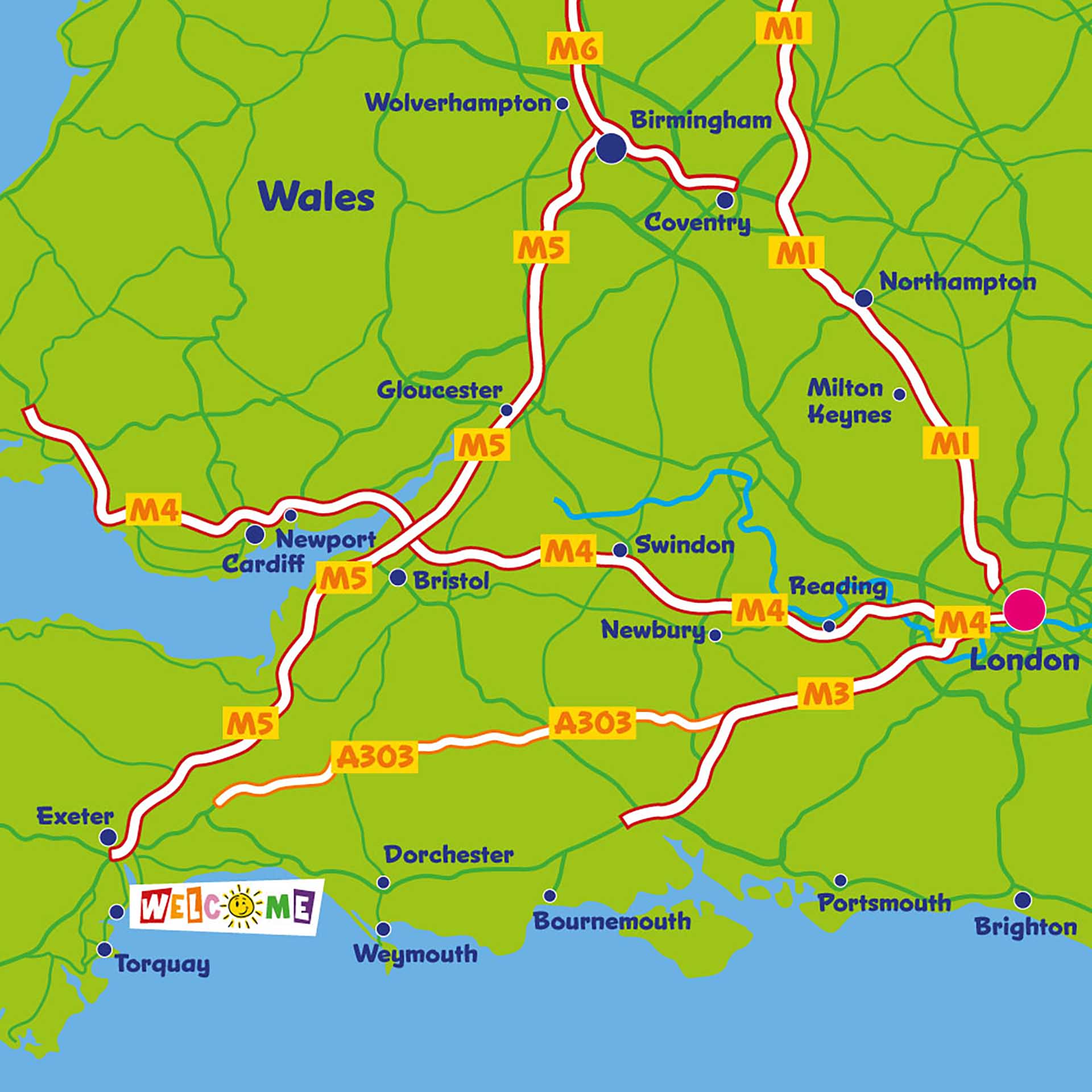 Find us - Map and Directions | Welcome Family